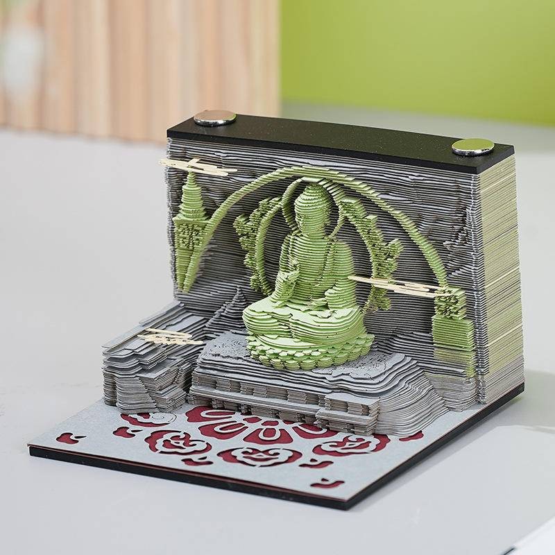 Millennium Cloud Buddha 3d Three-Dimensional Post-It Notes Note Paper ...