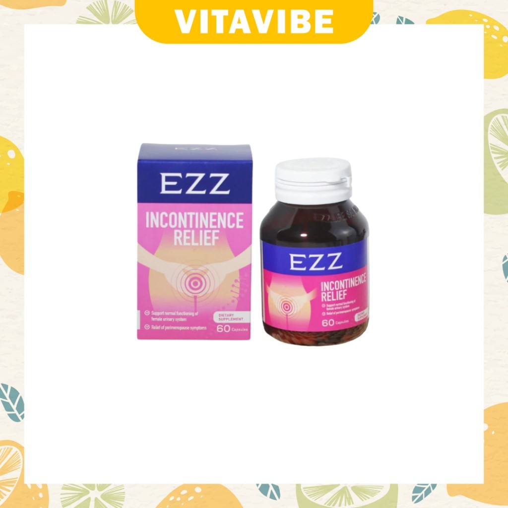 EZZ Incontinence Relief (60 Capsules) | Shopee Malaysia