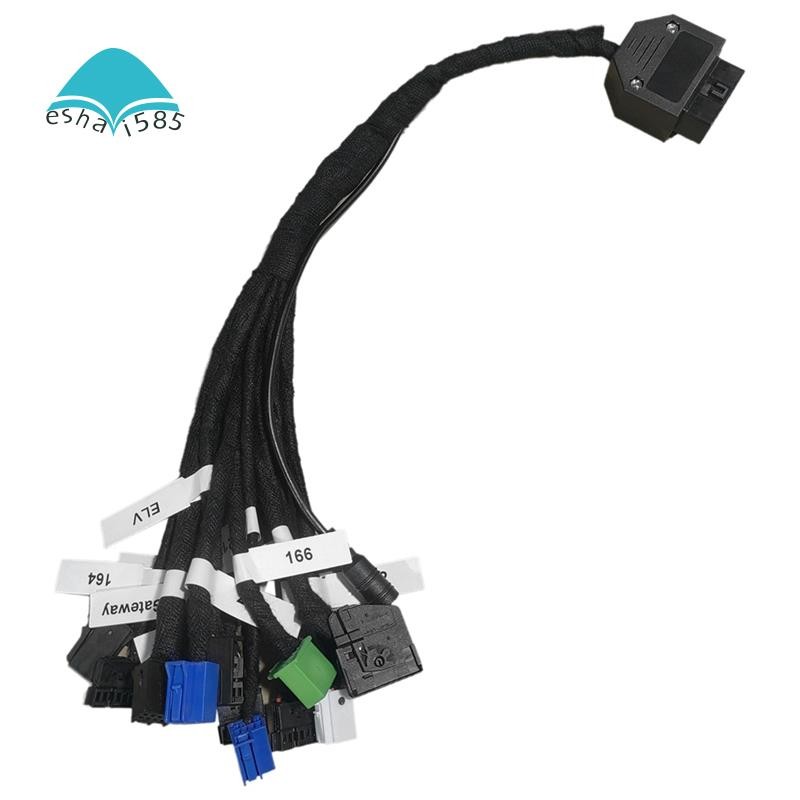 15-in-1 EIS ELV EZS Cluster Platform Test Cable for W164 W212 W221 W246 ...