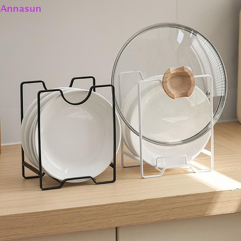Annasun 1pc Kitchen Cabinet Plate Storage Countertop Dish Rack Drawer ...