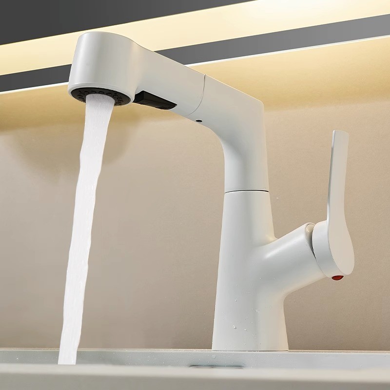 Hot-selling Bathroom Countertop Basin Liftable Pull-out Gun Gray ...
