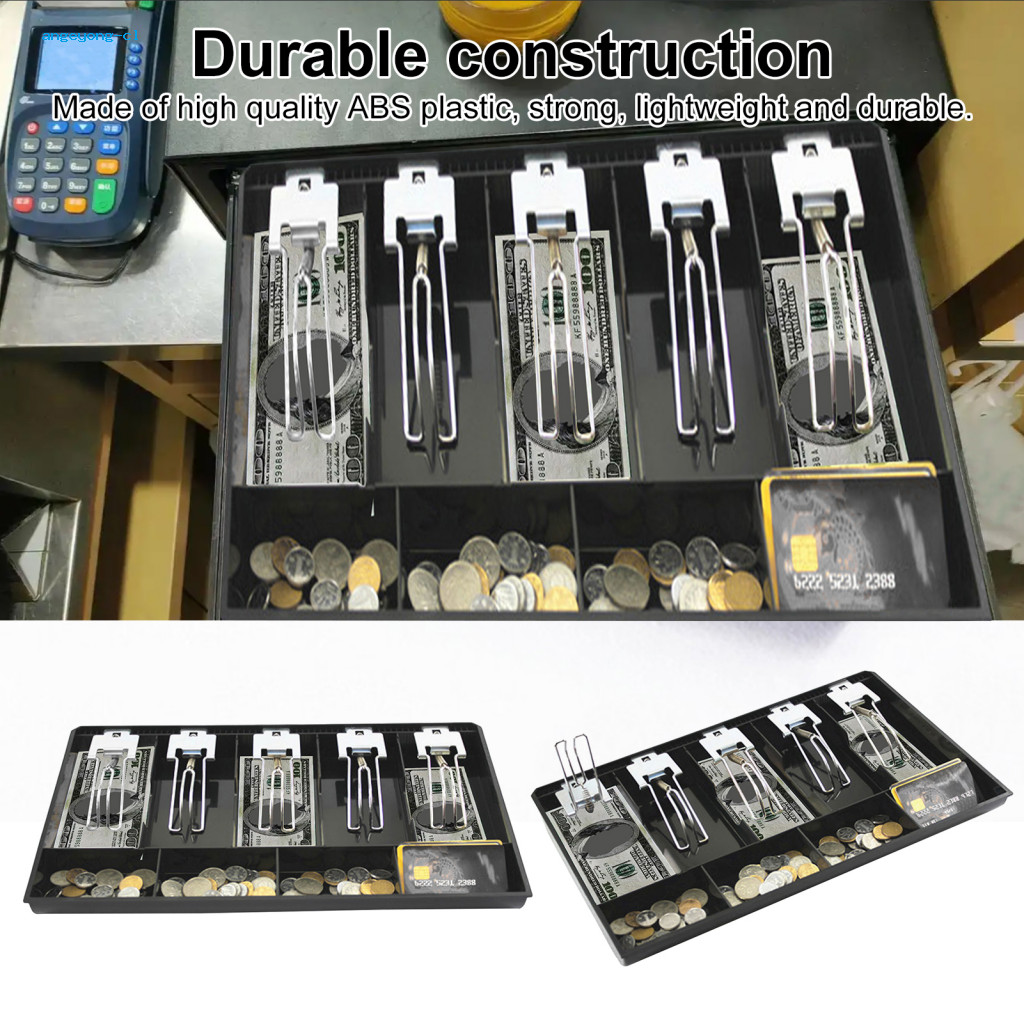 angeyong Multi-compartment Money Holder Cash Holder with Dividers Multi ...