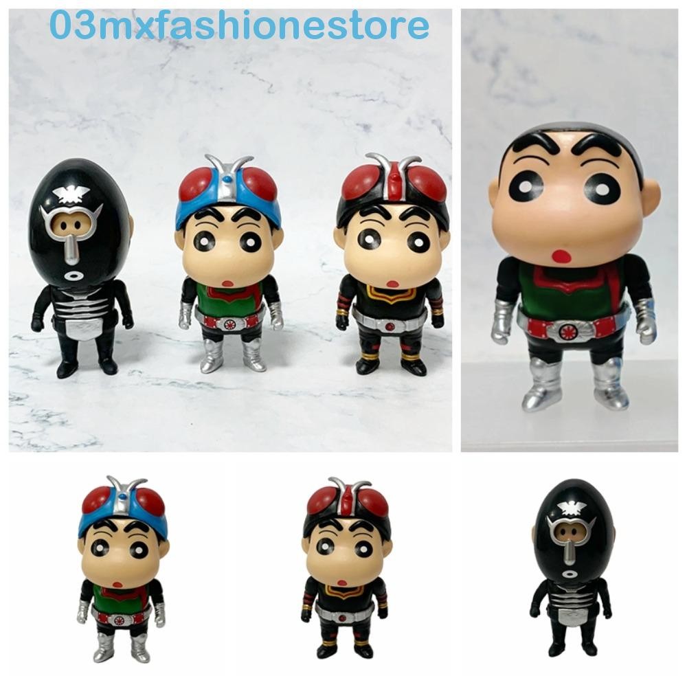 MXFASHIONE Crayon Shin-Chan Model Toy, Masked Superman Kamen Rider ...
