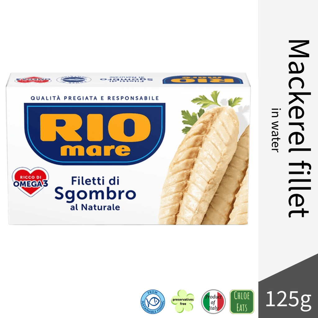 Rio Mare Italian Sgombro Mackerel fillets in brine | Shopee Malaysia