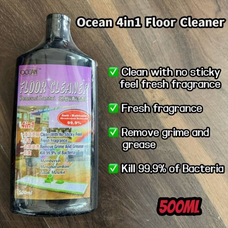 OCEAN Floor Cleaner 4 In 1 500ml Pencuci Lantai / 地板清洁剂 | Shopee Malaysia