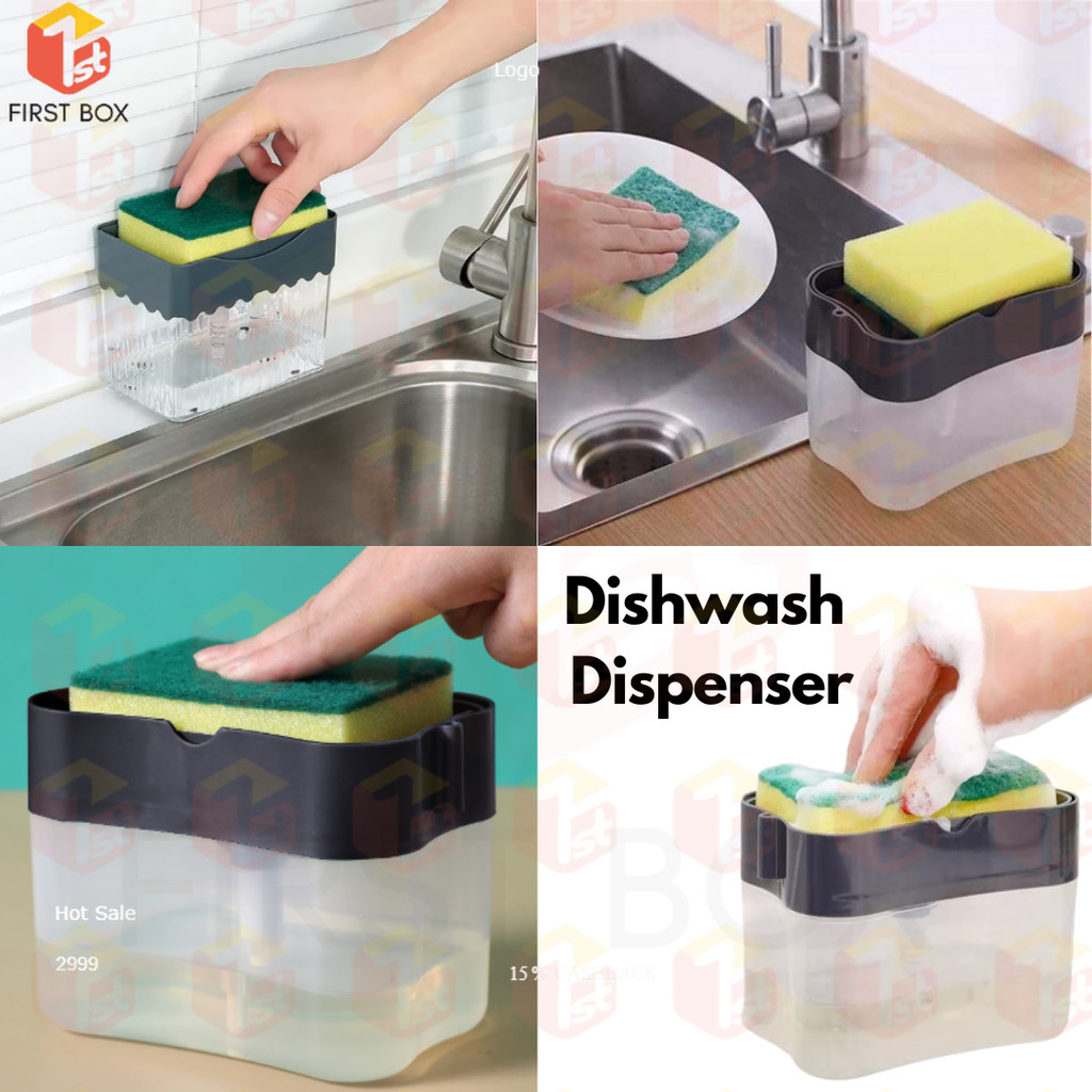 Bekas Sabun Basuh Pinggan/Soap Caddy/Soap Dispenser/Dishwash Dispenser ...