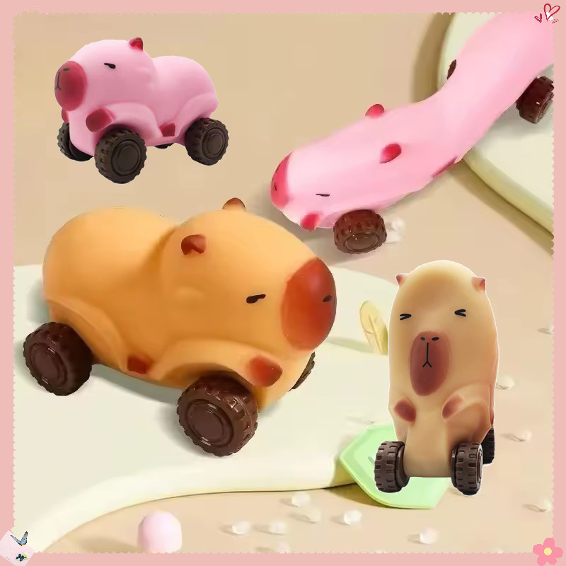 Creative Squishy Toys Capybara Pinch Toy Car Funny Gift Cute Squeeze ...