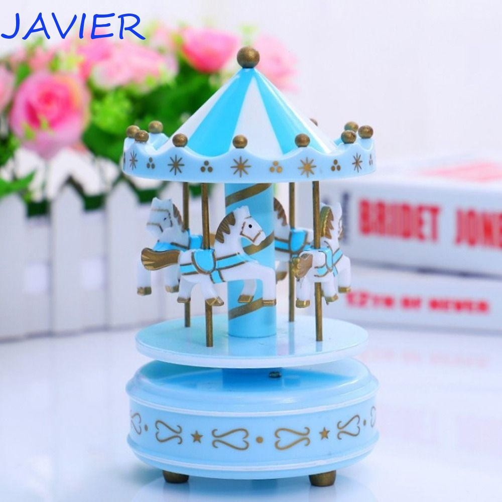 JAVIER Ferris Wheel Ornaments, Exquisite Design Easy Use Carousel Music ...
