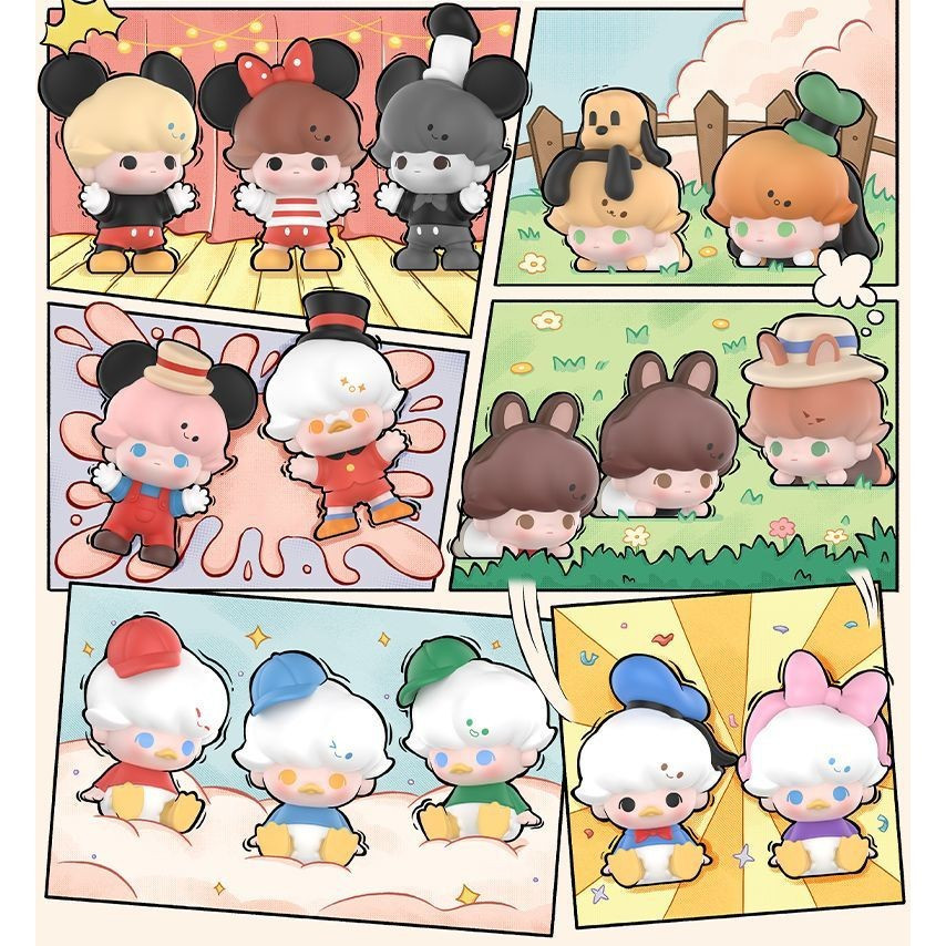 POP MART DIMOO Disney Classic Doll Series - Blind Box (One box with ...