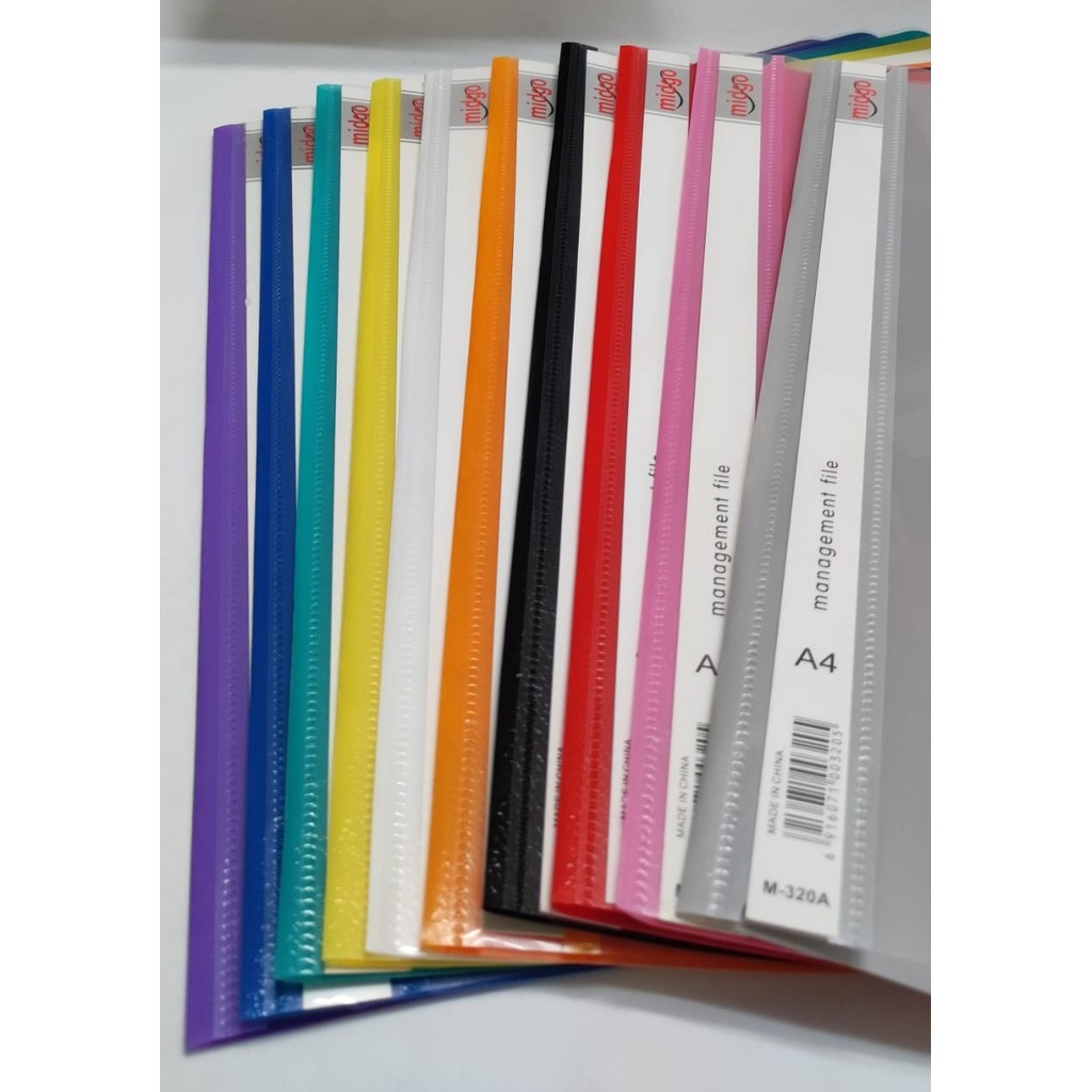 A4 PVC Management File (A4 Midgo -320A) - pc | Shopee Malaysia