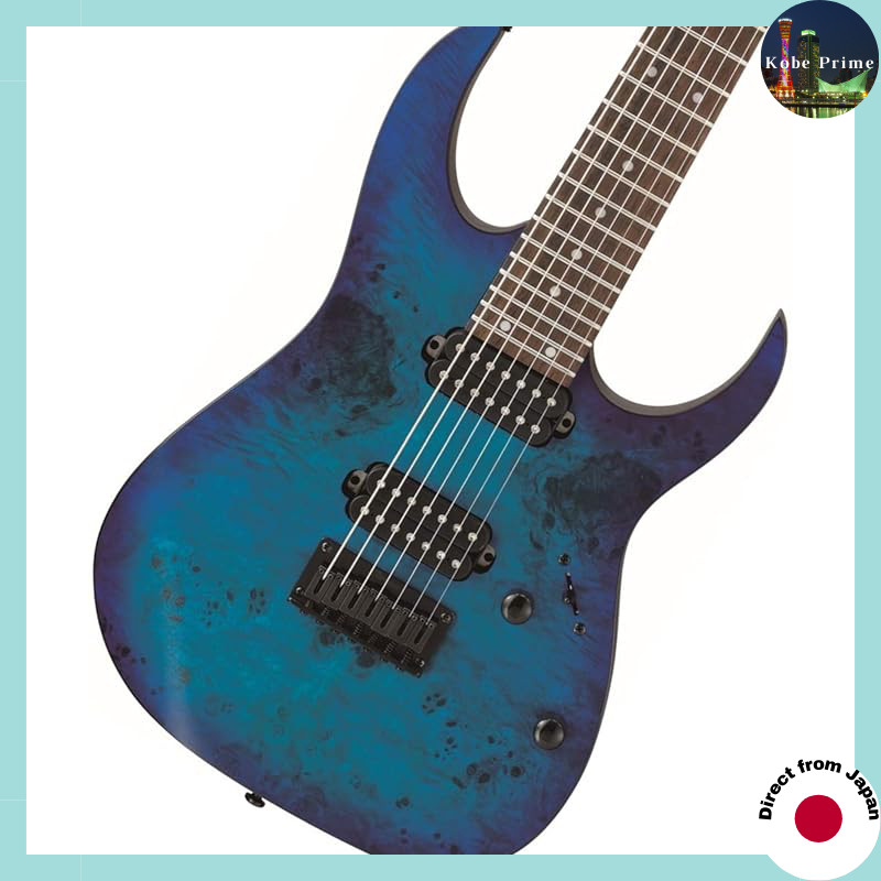 Ibanez / RG7421PB-SBF Sapphire Blue Flat Ibanez 7-String Guitar ...