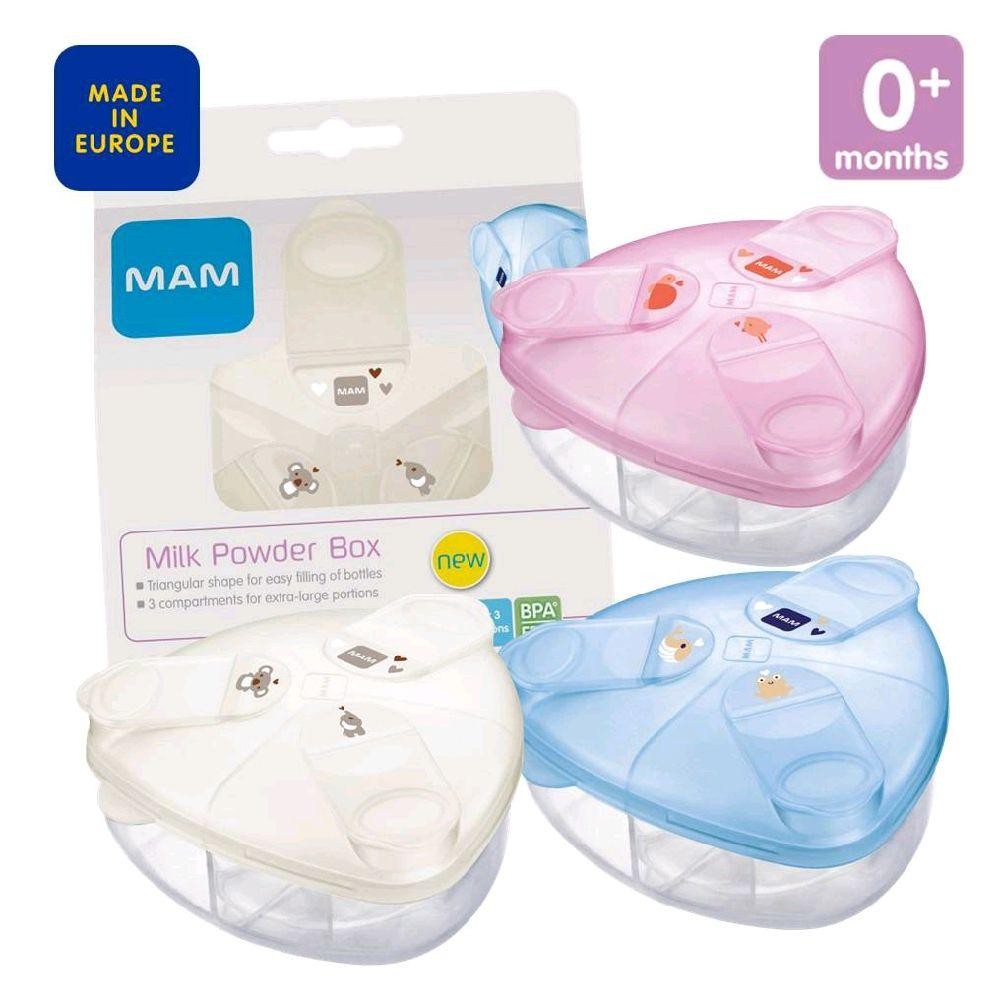 MAM Milk Powder Dispenser/Powder Box Storage (3 compartment) | Shopee ...