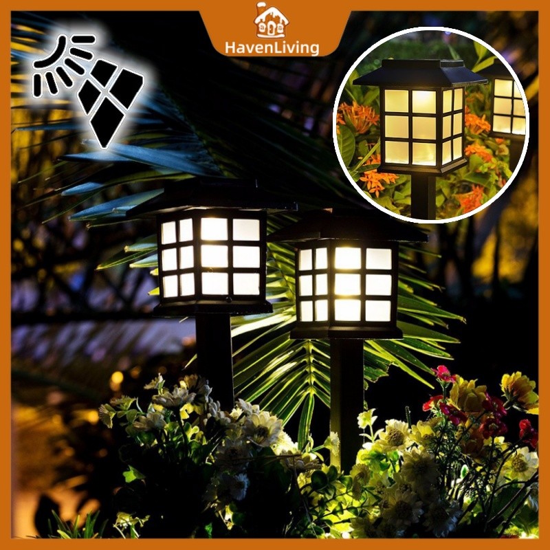 LED Light Solar Lawn Light Outdoor Garden Lantern Raya Light Lamp ...
