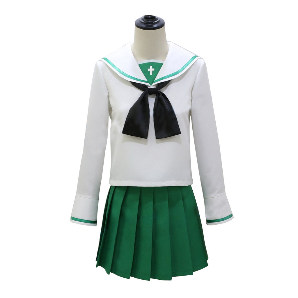 Girls Und Panzer Cosplay Sailor Uniform - Isuzu Hua Prefectural Daiichi ...