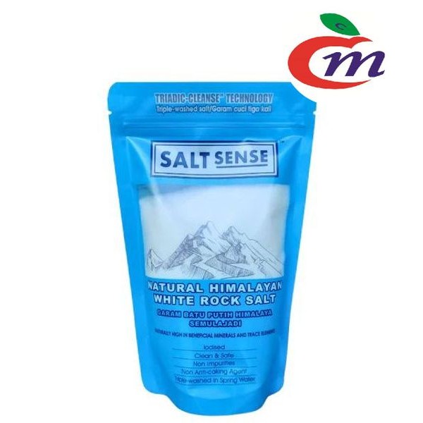 Salt Sense Natural Himalayan White Rock Salt 500g | Shopee Malaysia