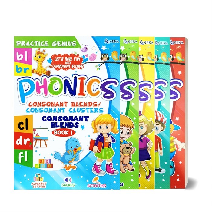 Phonics Practice Genius Consonant Blends Phonic Consonant Blends ...