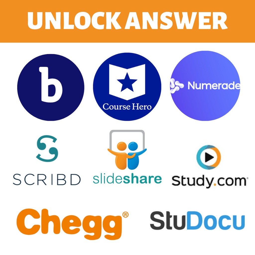 Course Hero Coursehero Bartleby Scribd Studocu Slideshare Numerade ...