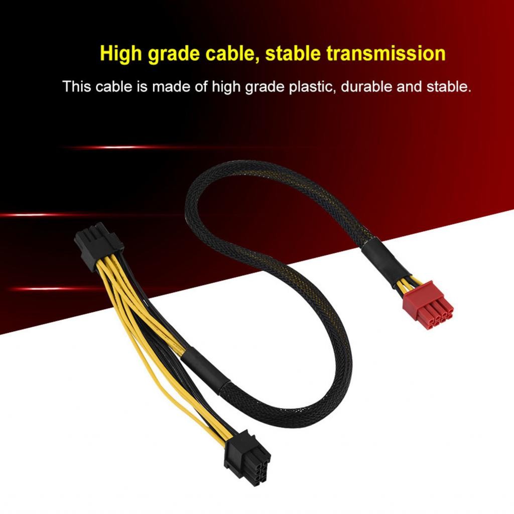 Supergoodsales PCI-E Power Supply Cable Easy Plug Out Graphics Card 8 ...