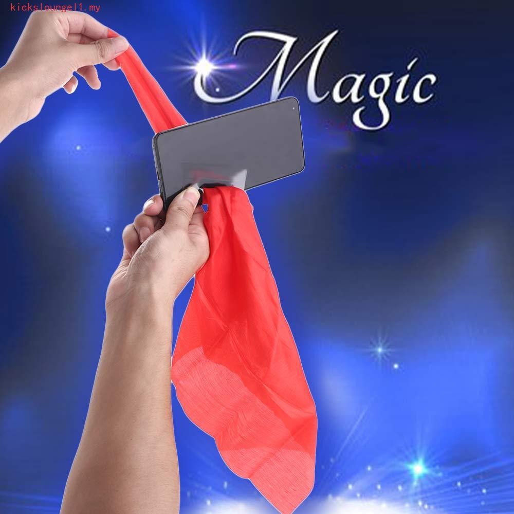 KICKSLOUNGEL Magic Tricks Silk Magic Scarf Prop Close-up Performance ...