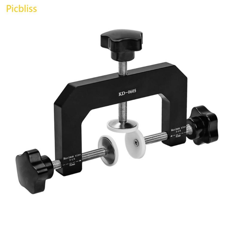 Picbliss Aluminum Table Clamps Reinforced Steel Screw Clamp Depth 82mm ...