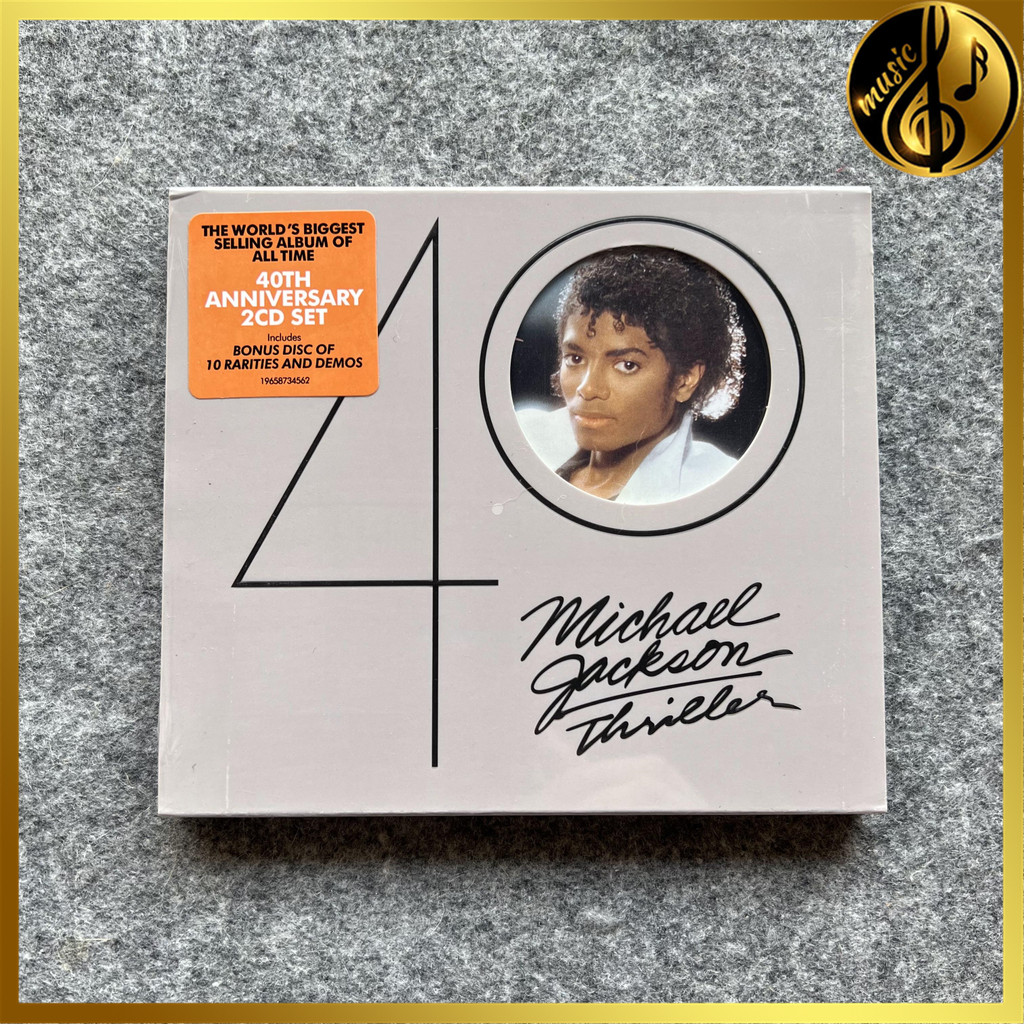 Michael Jackson Thriller 40th Anniversary Original 2CD Album [Sealed ...