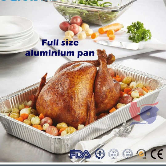 Disposable Aluminium Foil Tray / Full Size Baking Tray / Half Size ...