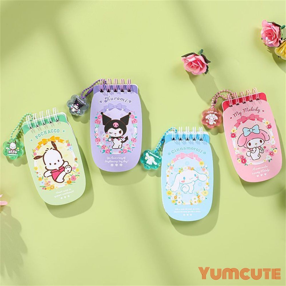 Notepad Moe Fun 60 Carry-on Book Portable Sanrio Writing Supplies Coil ...