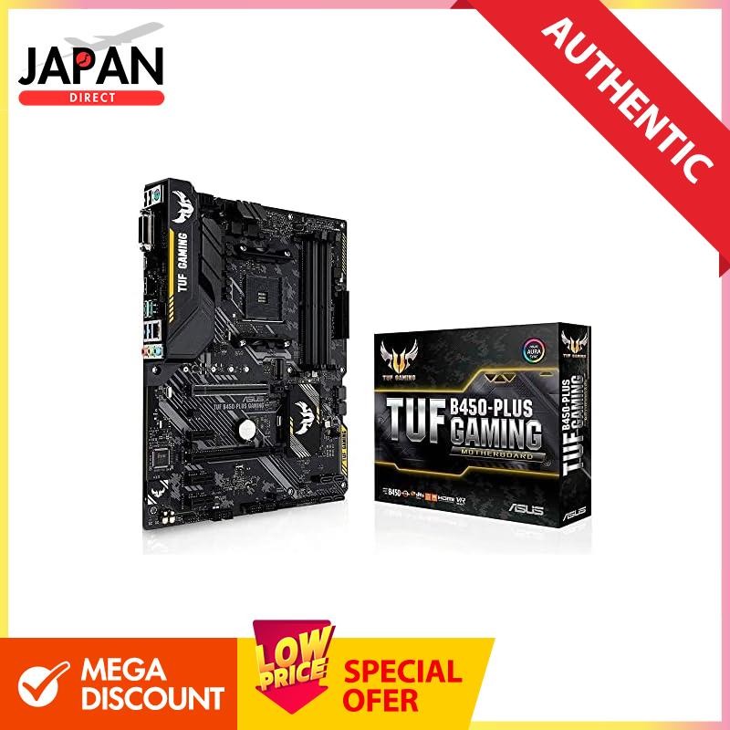 ASUS AMD B450 AM4 Compatible Motherboard TUF B450-PLUS GAMING [ATX ...
