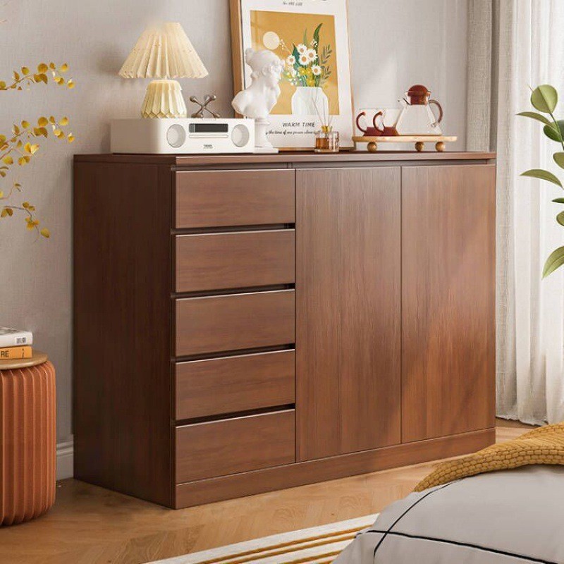 Drawer Bedroom Cabinet Locker Household Back Wall Storage Cabinet ...
