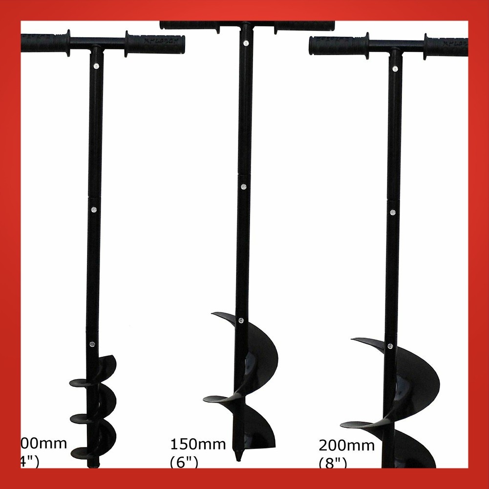 [BTSL] Manual Hand Earth Auger Fence Post drill Soil Digger Hole Borer ...