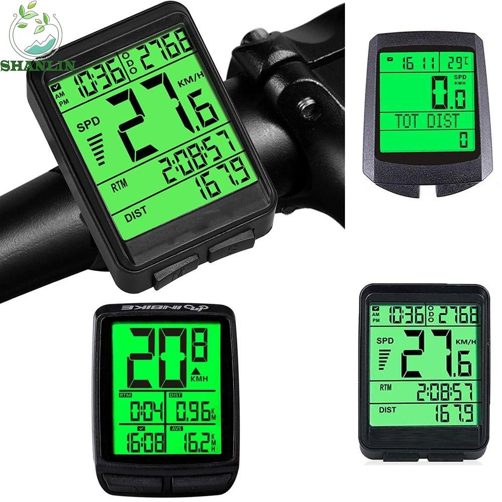 SHANLIN Mini Bike Speedometer, Larger Battery Accurate Speed Tracking ...