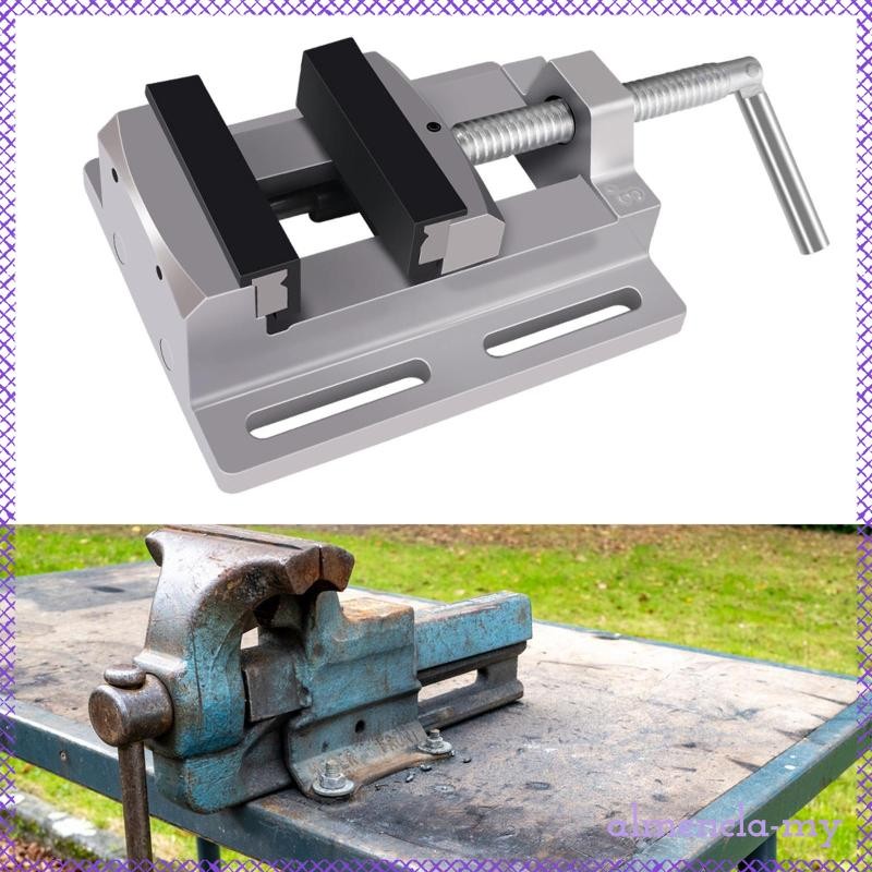 [AlmenclaMY] Drill Press Vise Parallel Table Vise Metalworking Heavy ...