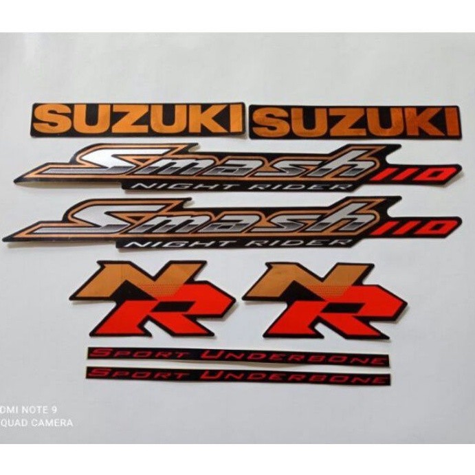 Original Suzuki smash 125 Nr striping sticker | Shopee Malaysia