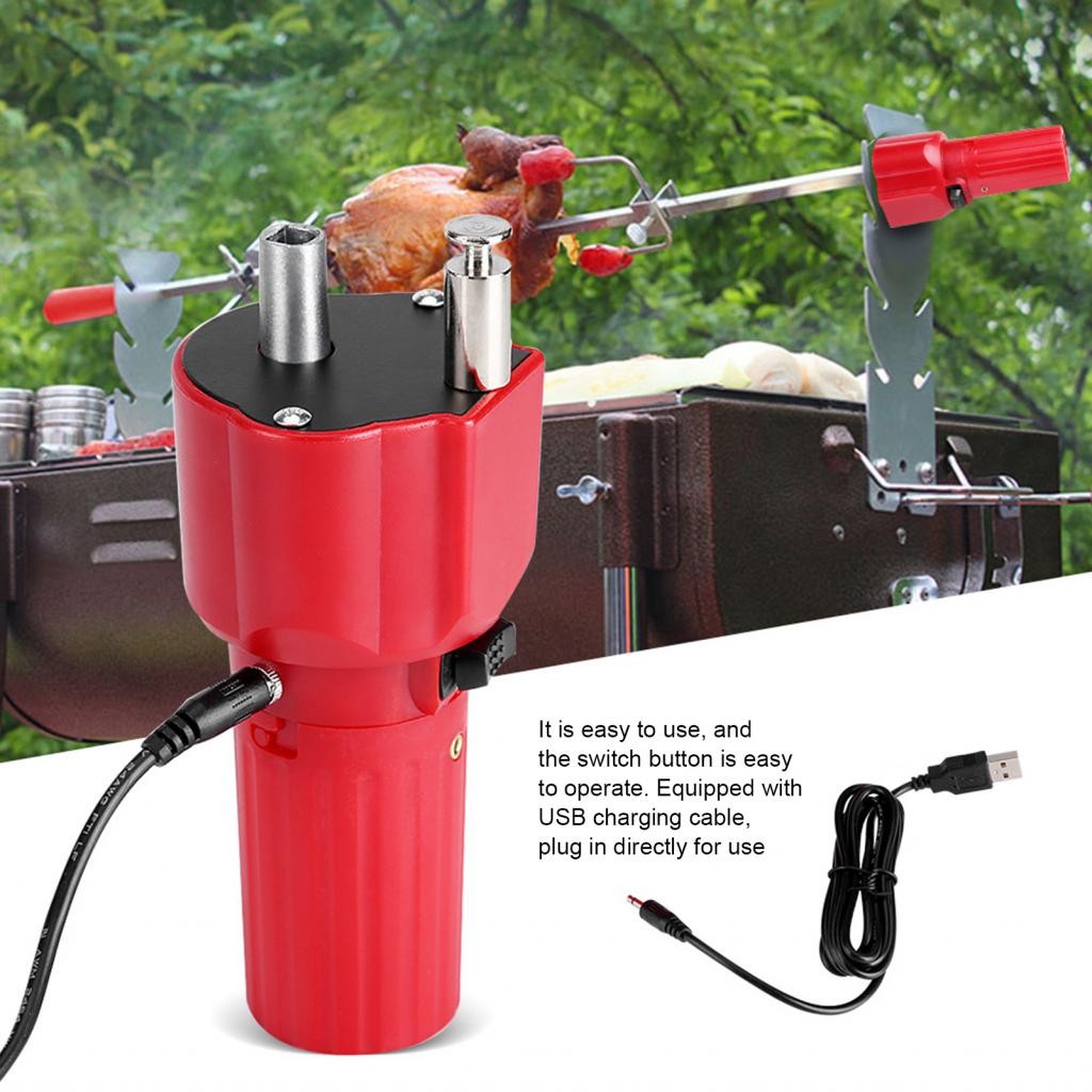 Sakurabc DC 5V Electric Grill BBQ Barbecue Roast Motor Rotisserie ...
