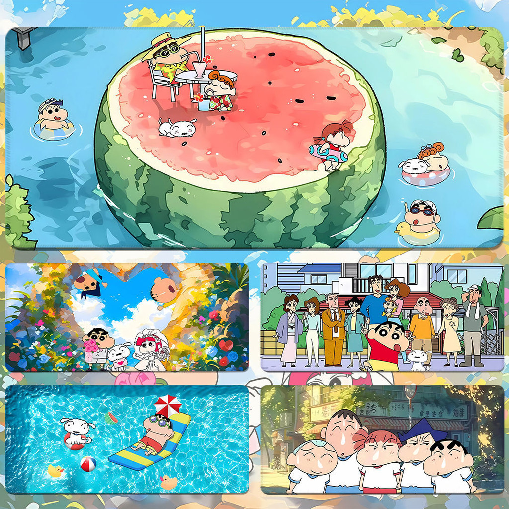 Cartoon Cartoon Crayon Shin-Chan Oversized Mouse Pad Dormitory Bedroom ...
