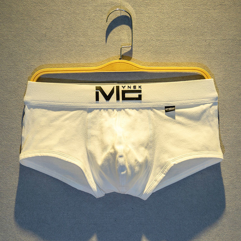 Low-waist Men's Underwear Hip-Lifting Skinny Boxer Briefs | Shopee Malaysia