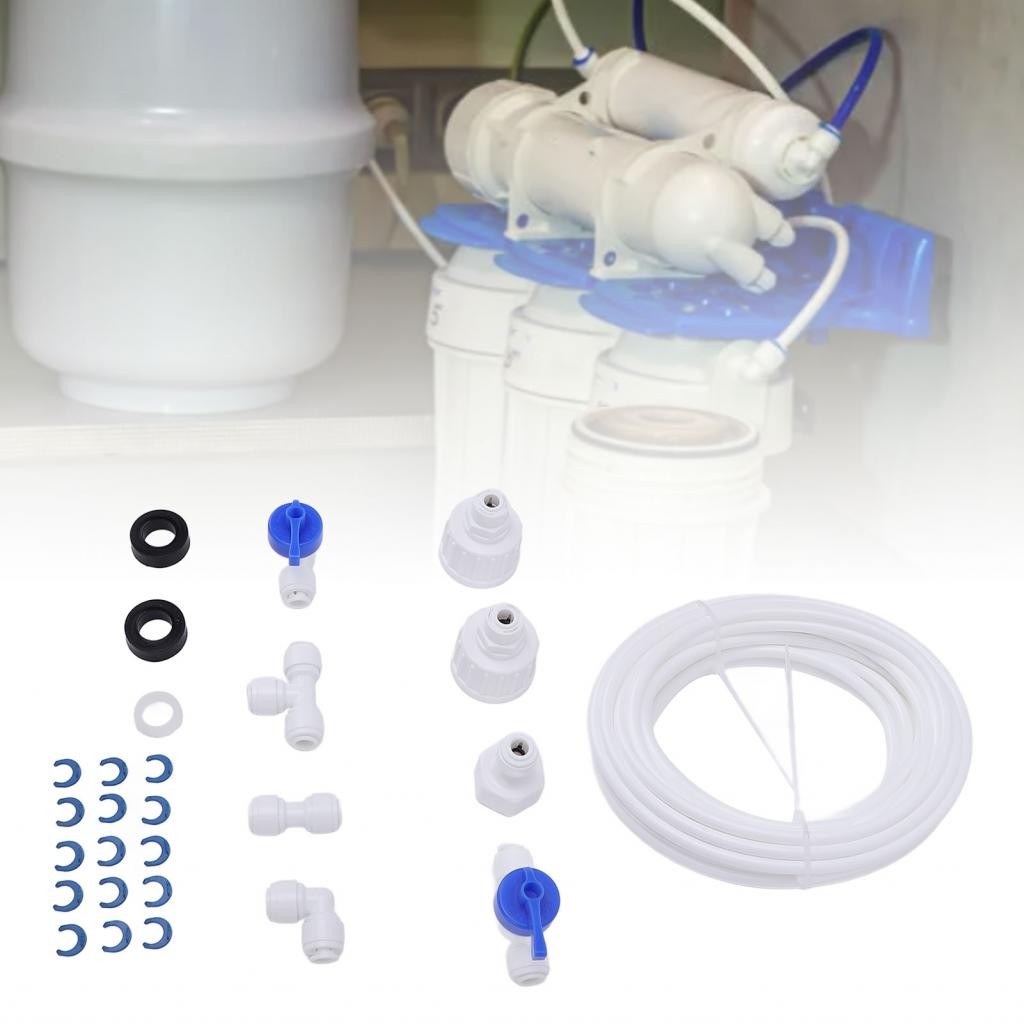 Rubikcube Fridge Water Inlet Line Connection Set 1/4in Tubing Crack ...