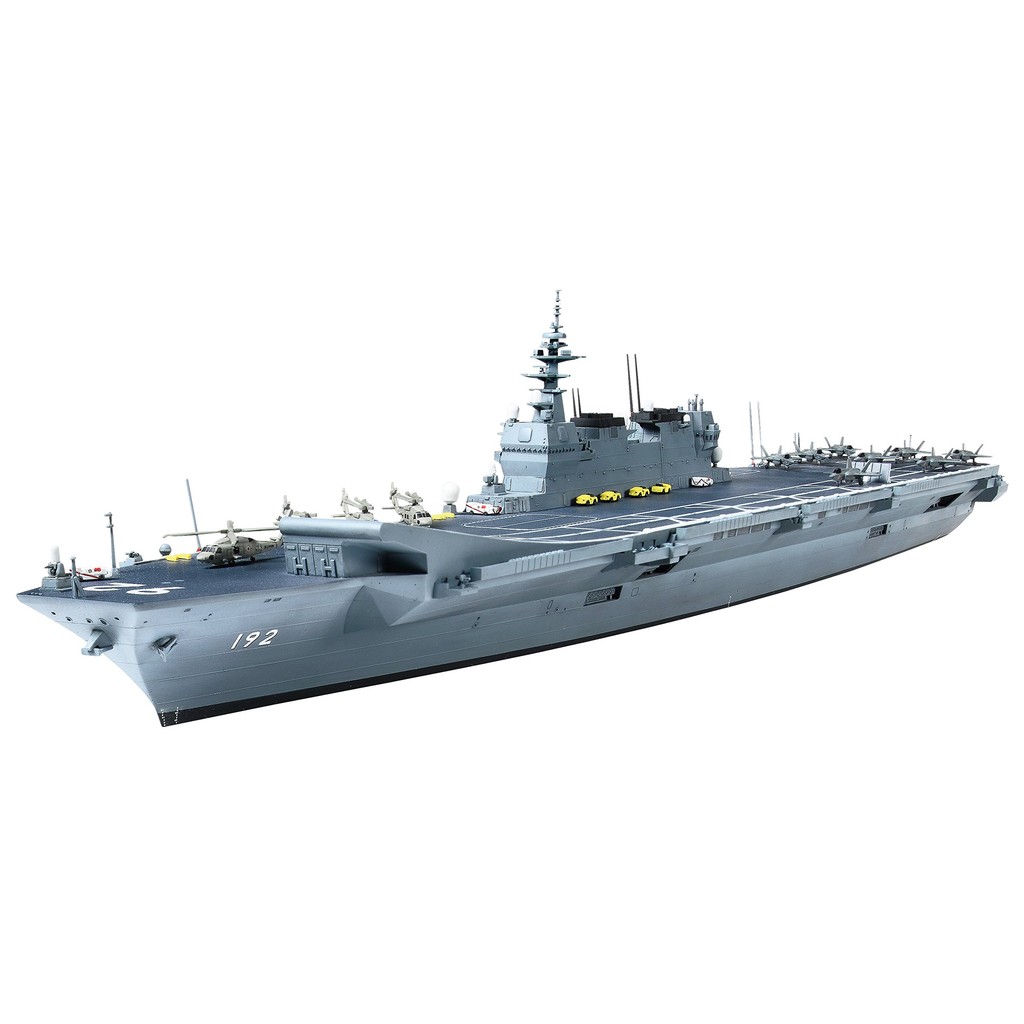 Tamiya special project product 1/700 scale DDV192 aircraft carrier ...