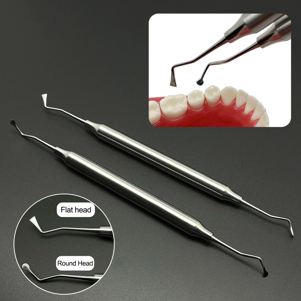 Dental Gingival Cord Packer Retraction Tool Double Head Stainless Steel ...