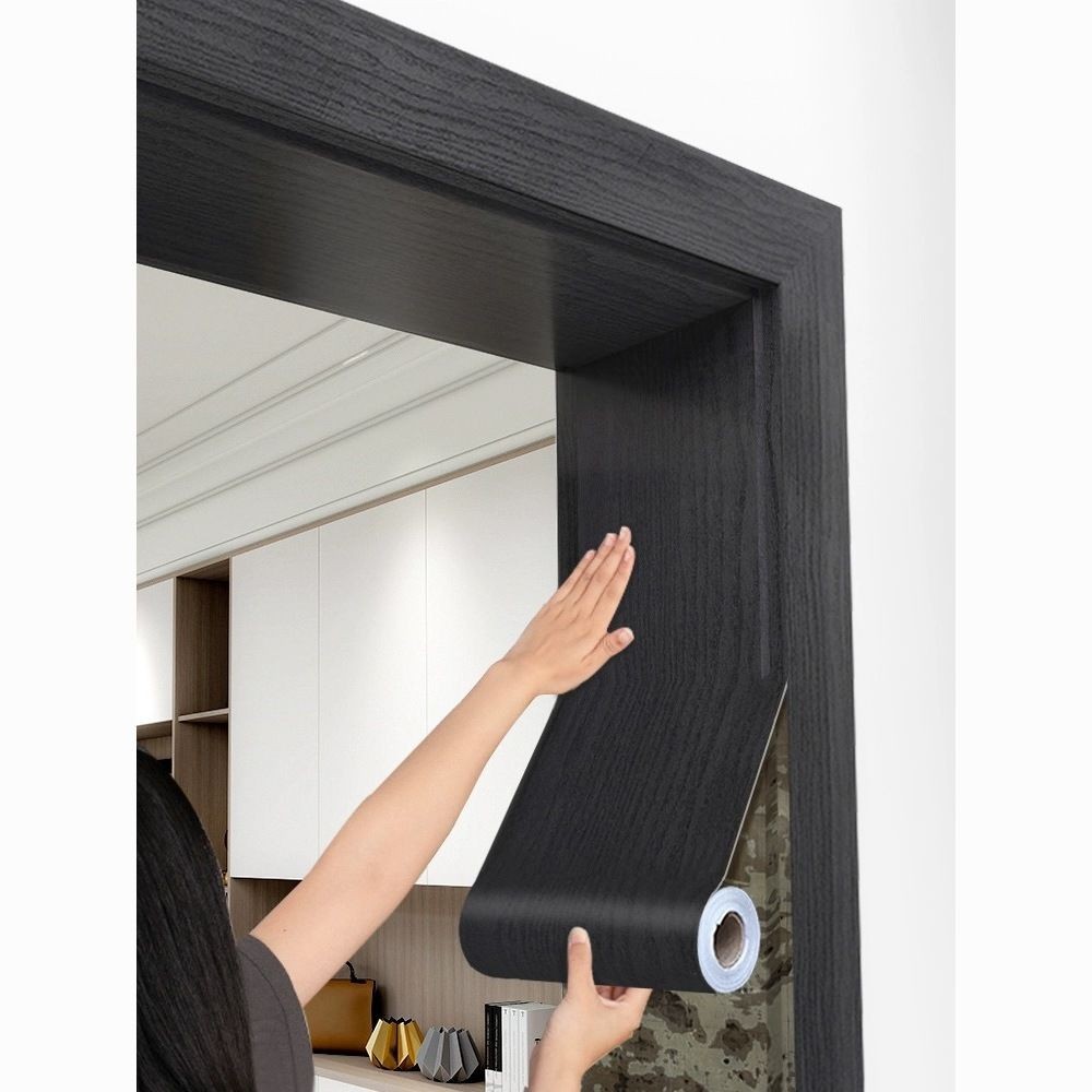 Self-adhesive Door Frame Edge Door Sticker Furniture Refurbishment Door ...