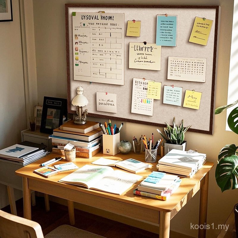 Nota Melekit Desktop Memo Felt Wall Stickers Foto Dinding Latar ...