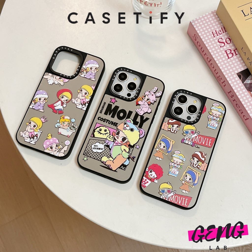 New!!CASETiFG Mirror Magnetic POP MART ORIGINAL MOLLY DAILY LOOK SERIES ...