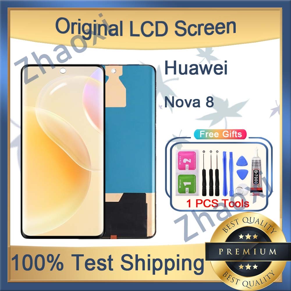 Original OLED Huawei Nova 8 LCD Display Touch Screen With Frame ...