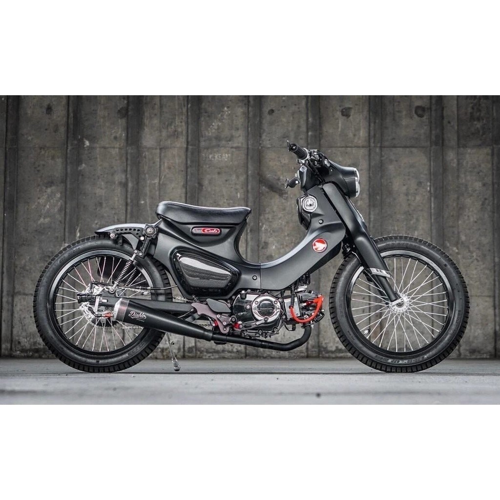 Honda Retro Cub CUB110 yang diimport Modified Curved Beam Fuel Skuter ...