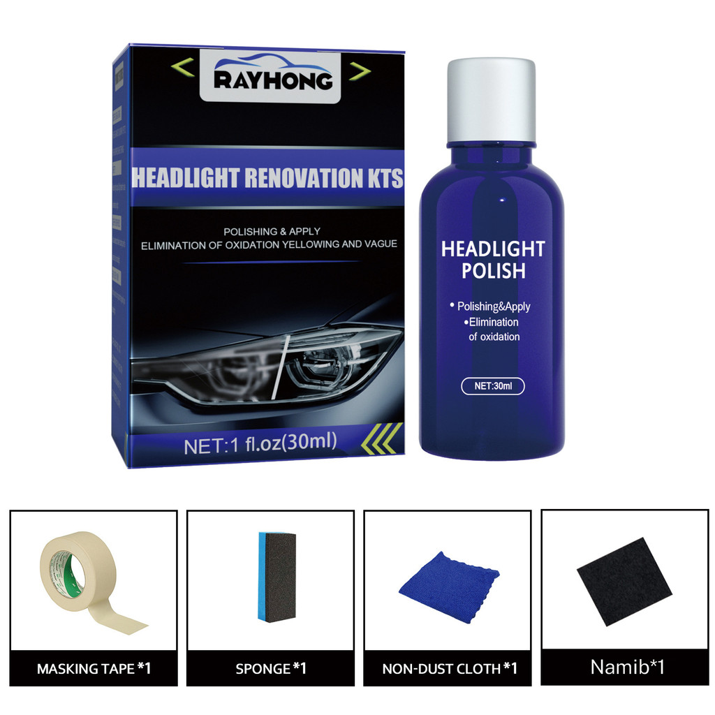 Rayhong Car Headlight Repair Liquid Car Headlight Coating Refurbishment ...
