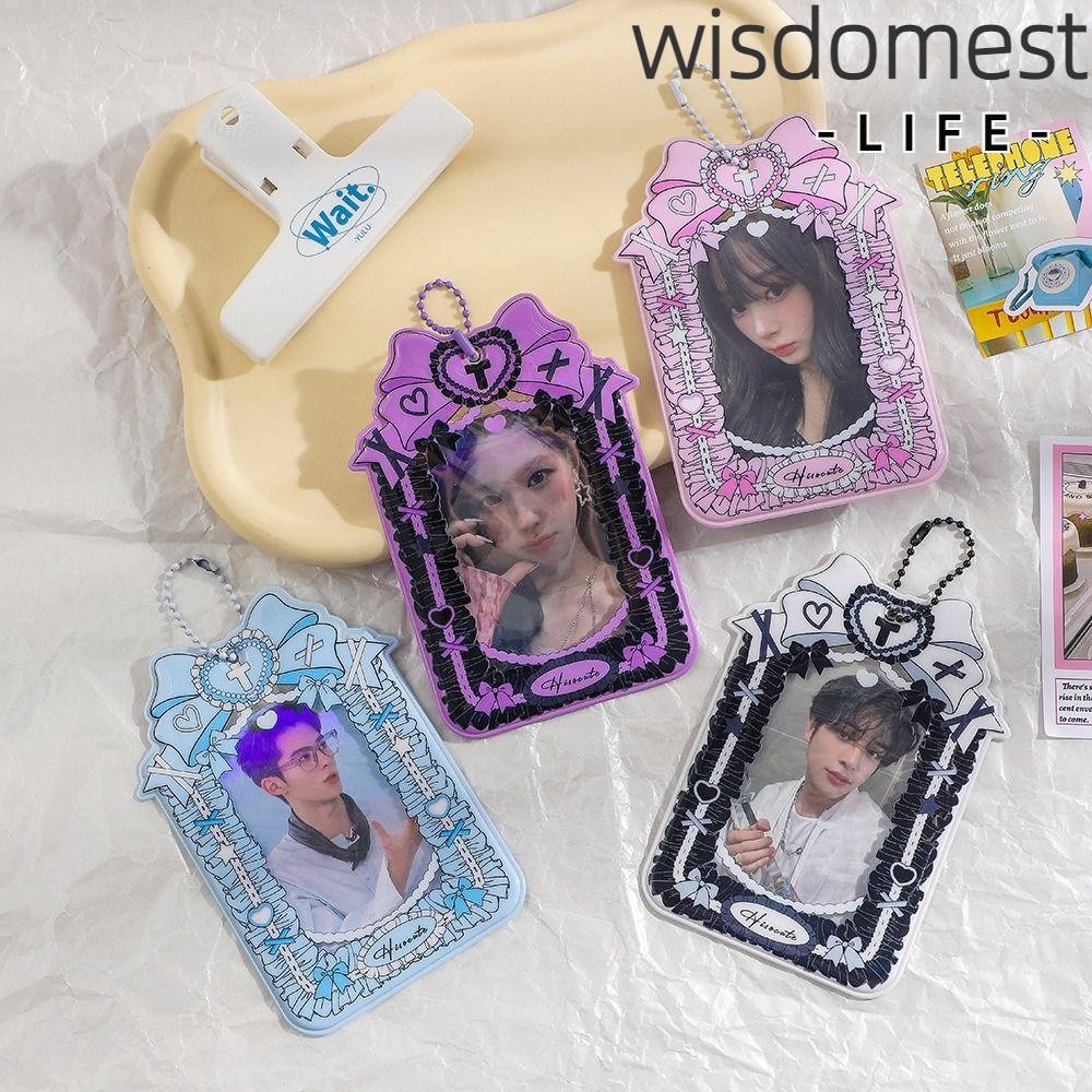 WISDOMEST1 3Inch Card Holder SleevesPhotocard, Lace Cake Photo Holde ...