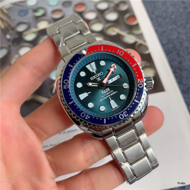 Seiko PADI Men Watch Luminous Calendar Young Trend Quartz watch ...