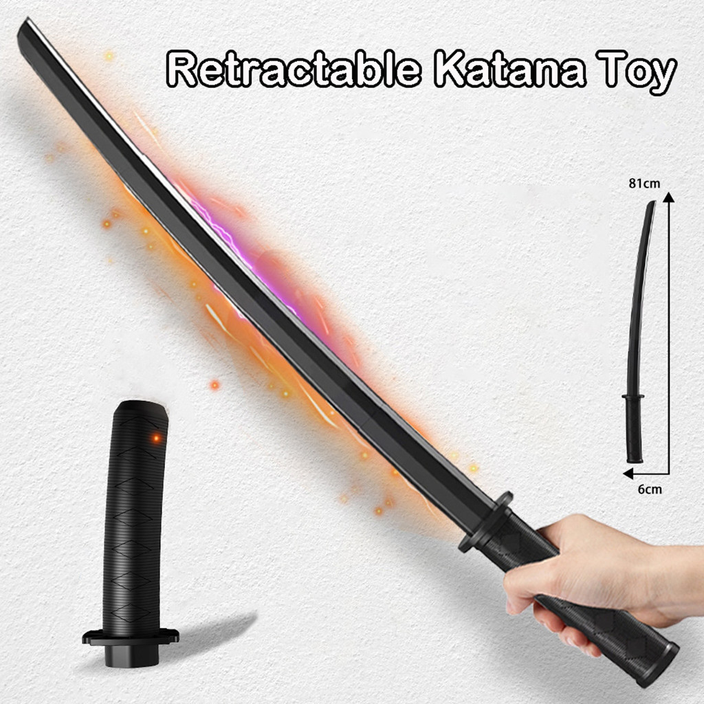 Retractable gravity sword 3D Printed plastic knife hand decompression ...