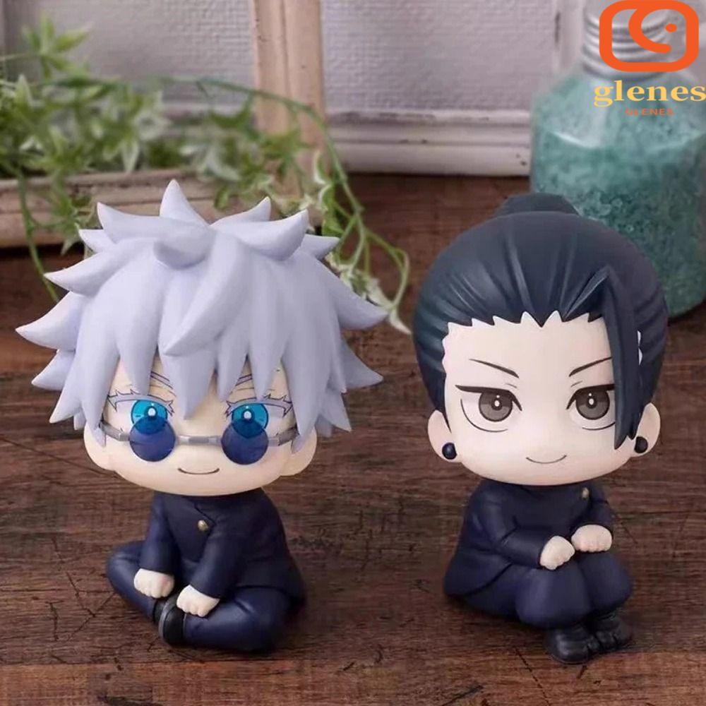 GLENES Jujutsu Kaisen Mini Figures, Inumaki Toge Q Version Satoru Gojo ...