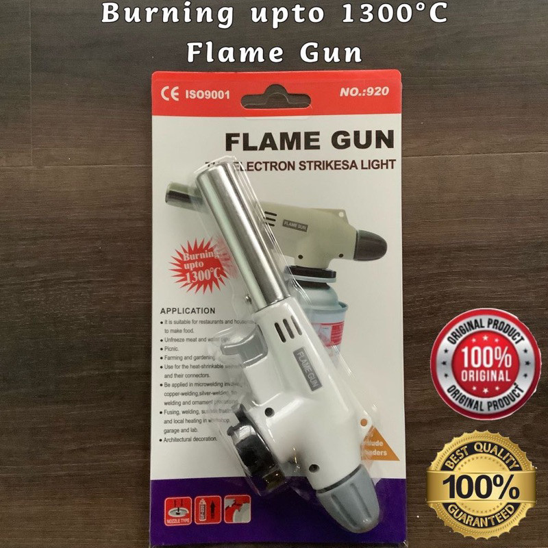 920 Flame Gun The Electron Strikesa Light Burning Upto 1300°C 火焰枪电子束燃烧 ...